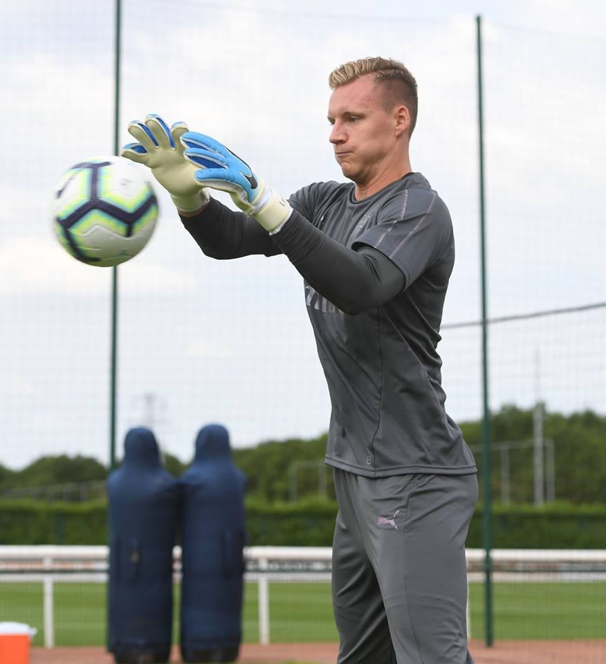 Pictures Bernd Leno S First Day In Training