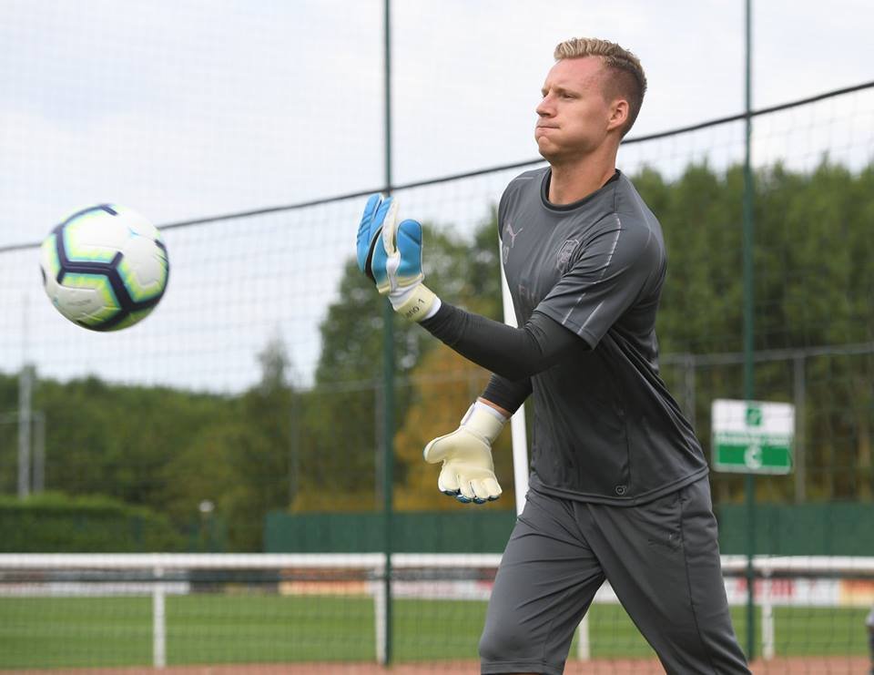 Pictures Bernd Leno S First Day In Training