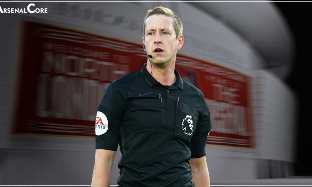 Arsenal vs Man City - Premier League Replaces VAR Official